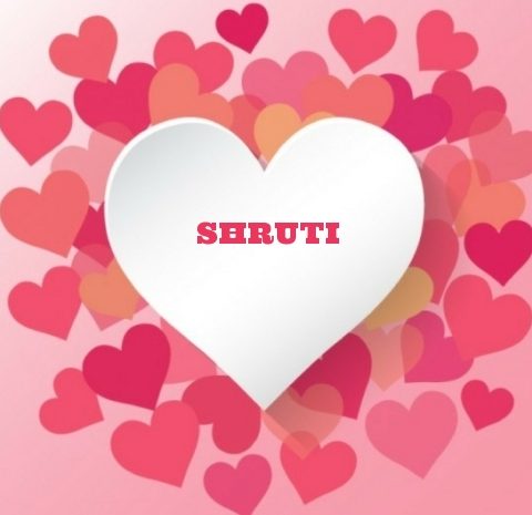 Shruti Name Wallpaper - Treat Yourself This Valentine's Day- WallpaperUse