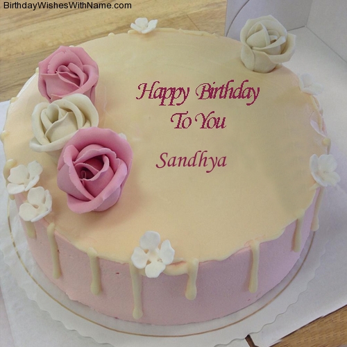 sandhya name wallpaper,cake,buttercream,sugar paste,cake decorating ...