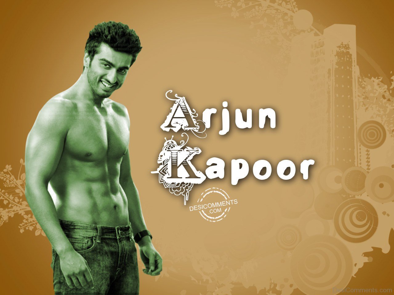 arjun name wallpaper,green,text,font,human,album cover (#608393 ...