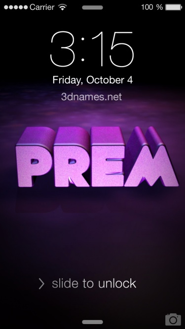 Prem Name Wallpaper In Marathi