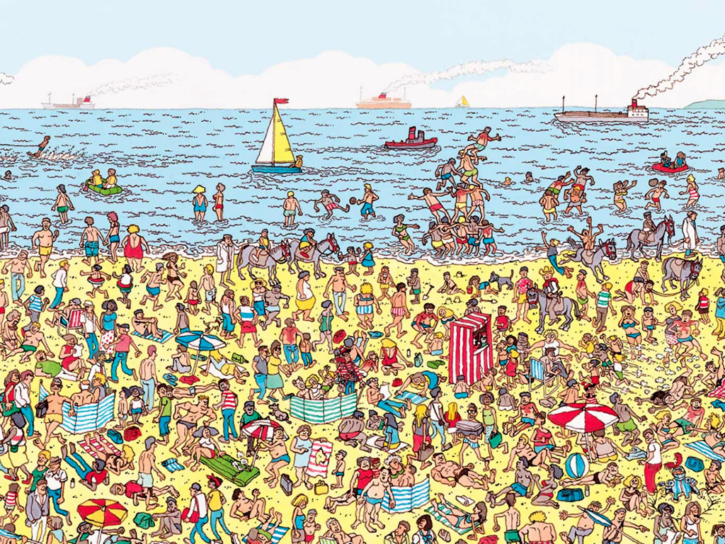 where's wally wallpaper,summer,fun,font,sea,ocean (#615296) - WallpaperUse