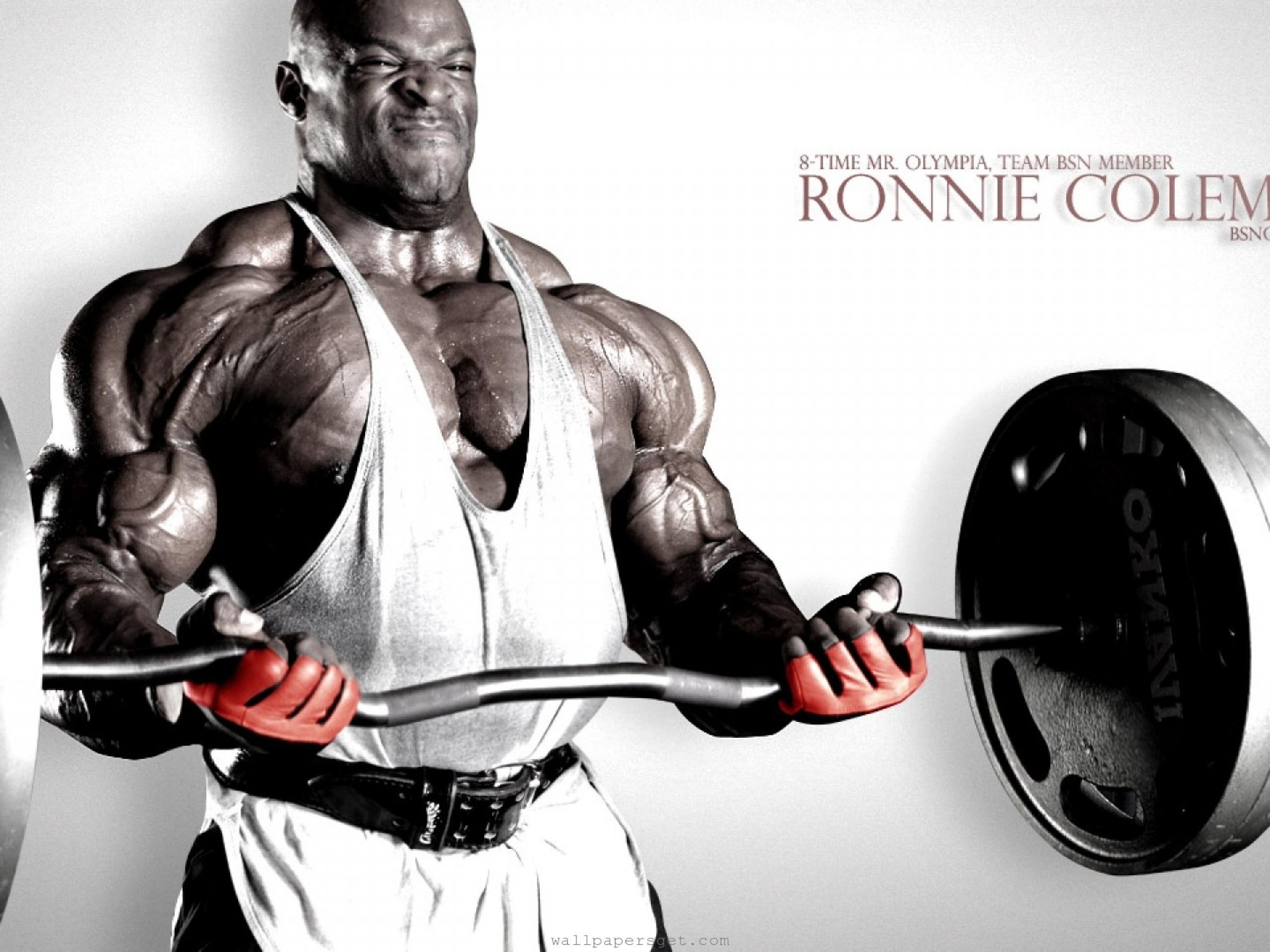 sfondo di ronnie coleman,bodybuilding,manubrio,powerlifting,bodybuilder ...
