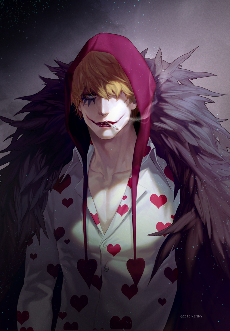 Corazon One Piece Art- WallpaperUse