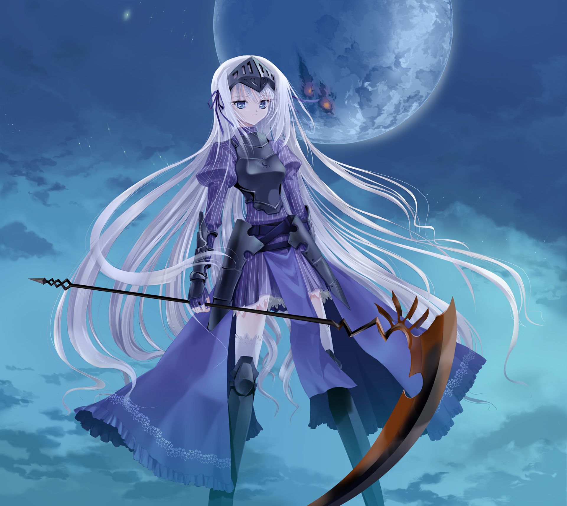 bf ka wallpaper,cg artwork,anime,cielo,personaje de ficción,ilustración ...