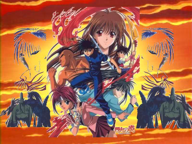 flame of recca wallpaper,cartoon,anime,cg artwork,art,sky (#622681 ...