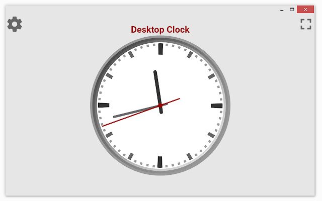 Analog Clock Full Screen- WallpaperUse