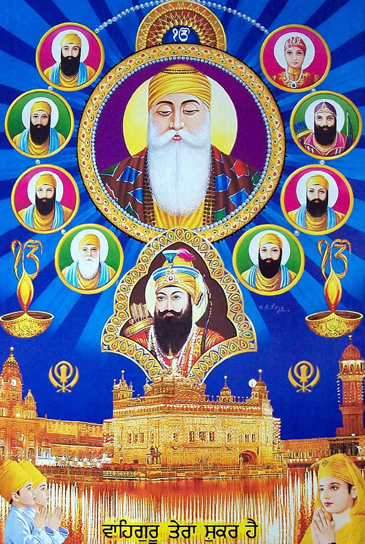 sikh guru hd wallpaper free download,guru,high priest,art,prophet ...