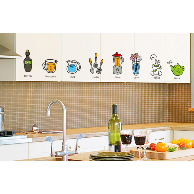 Wall Stickers Kids Kitchen- WallpaperUse