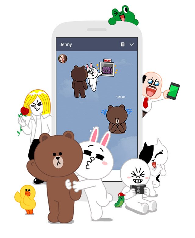 wallpaper line chat,cartoon,product,illustration,technology,art ...