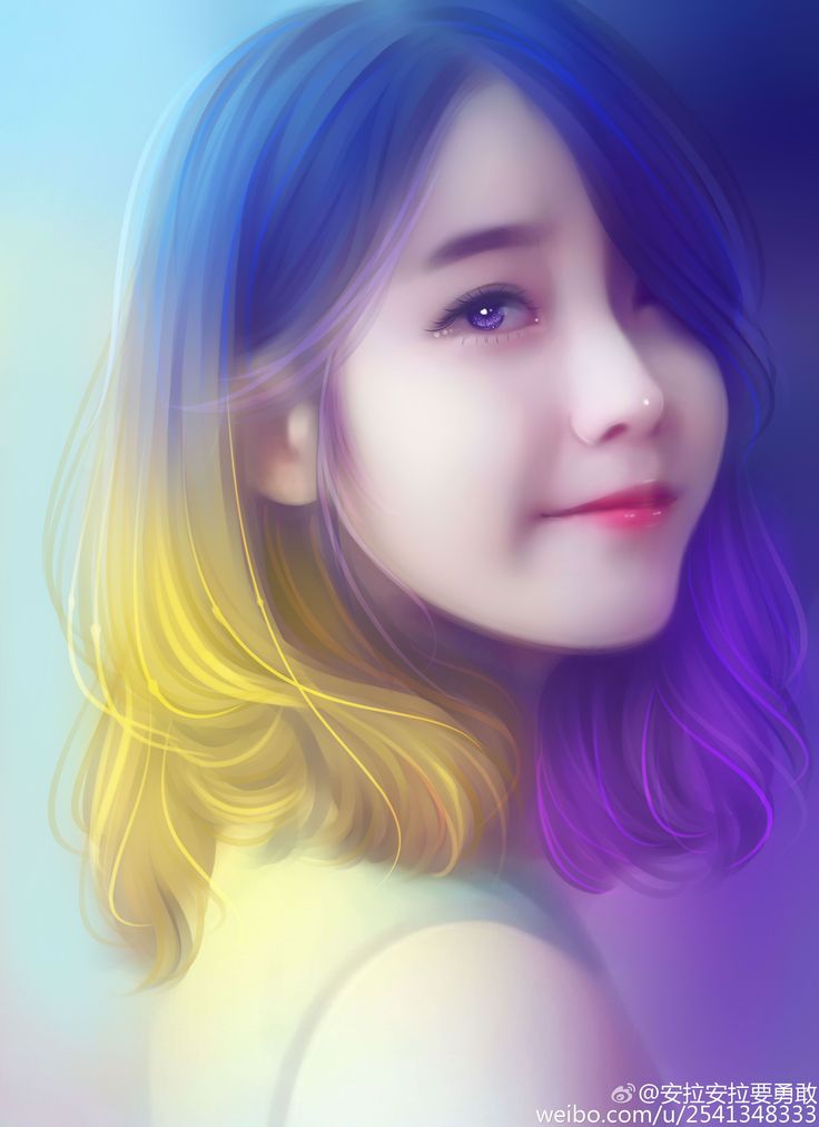 carta da parati dell'artista coreana,capelli,viso,viola,acconciatura ...