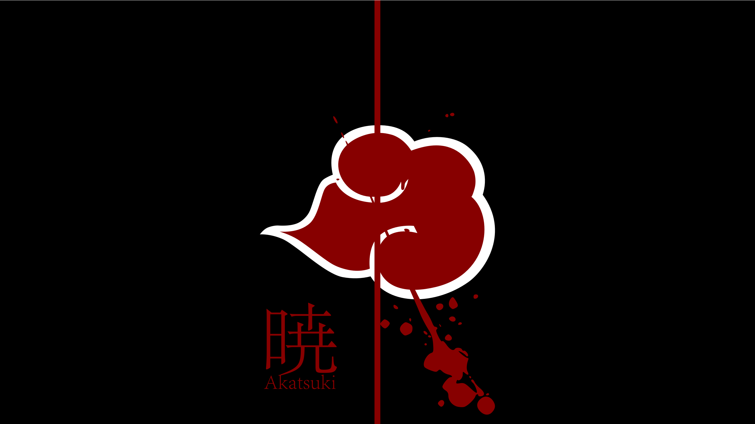 akatsuki logo wallpaper,rot,schriftart,grafikdesign,grafik,illustration ...