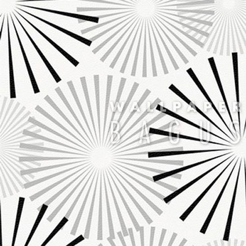 Corak Abstrak Hitam Putih- WallpaperUse