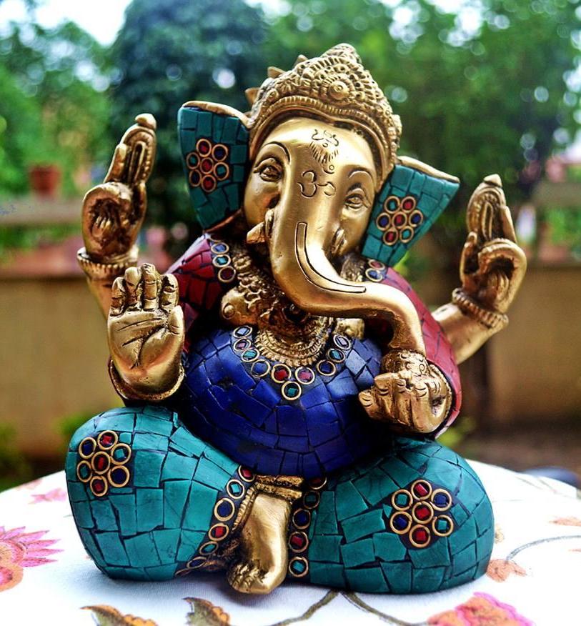 vinayaka hd wallpapers,statue,figurine,sculpture,art,turquoise (#659277 ...