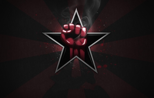 red star wallpaper,red,darkness,graphic design,symmetry,animation ...