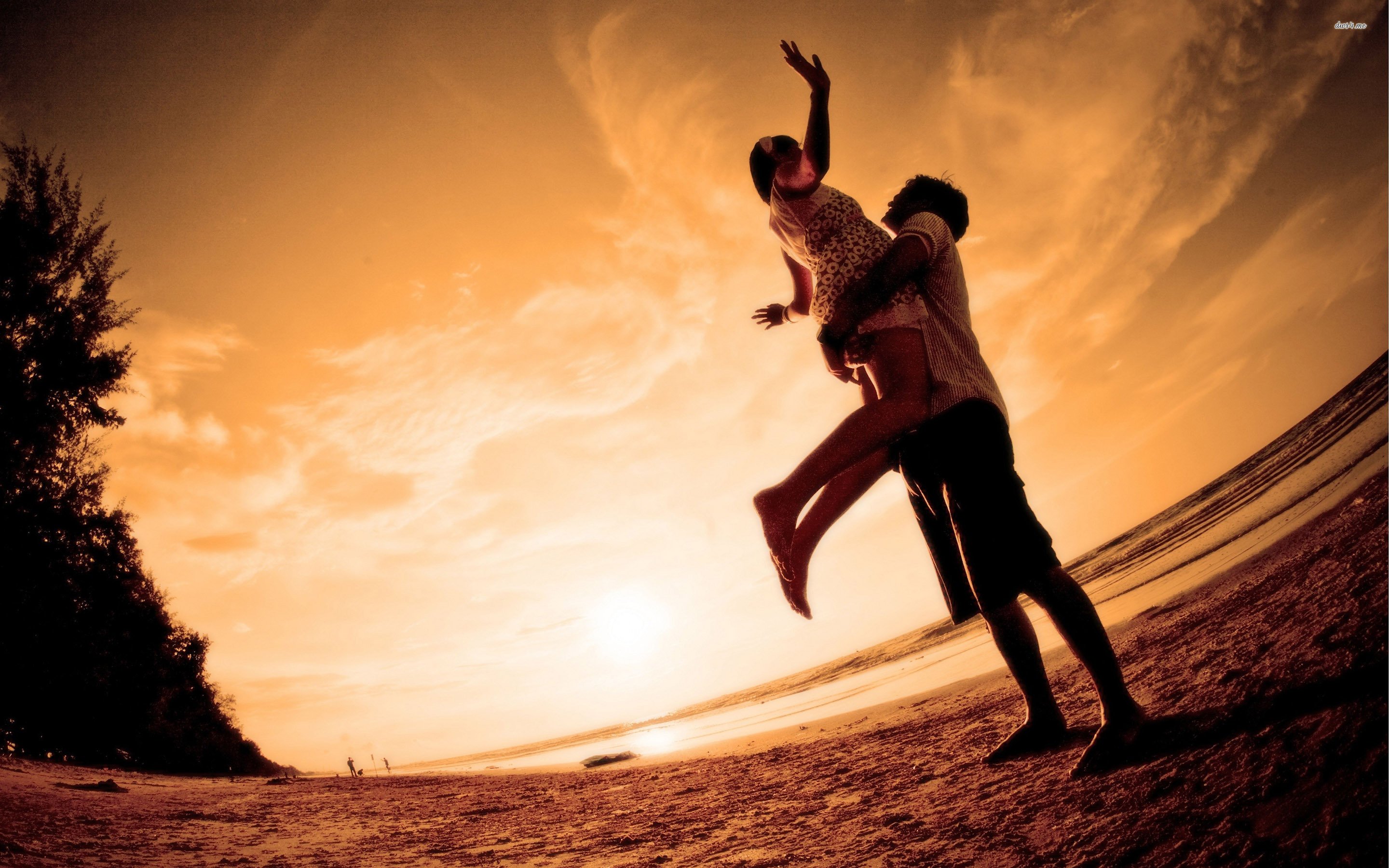 Best Hd Romantic Wallpapers - Romantic Happy- WallpaperUse