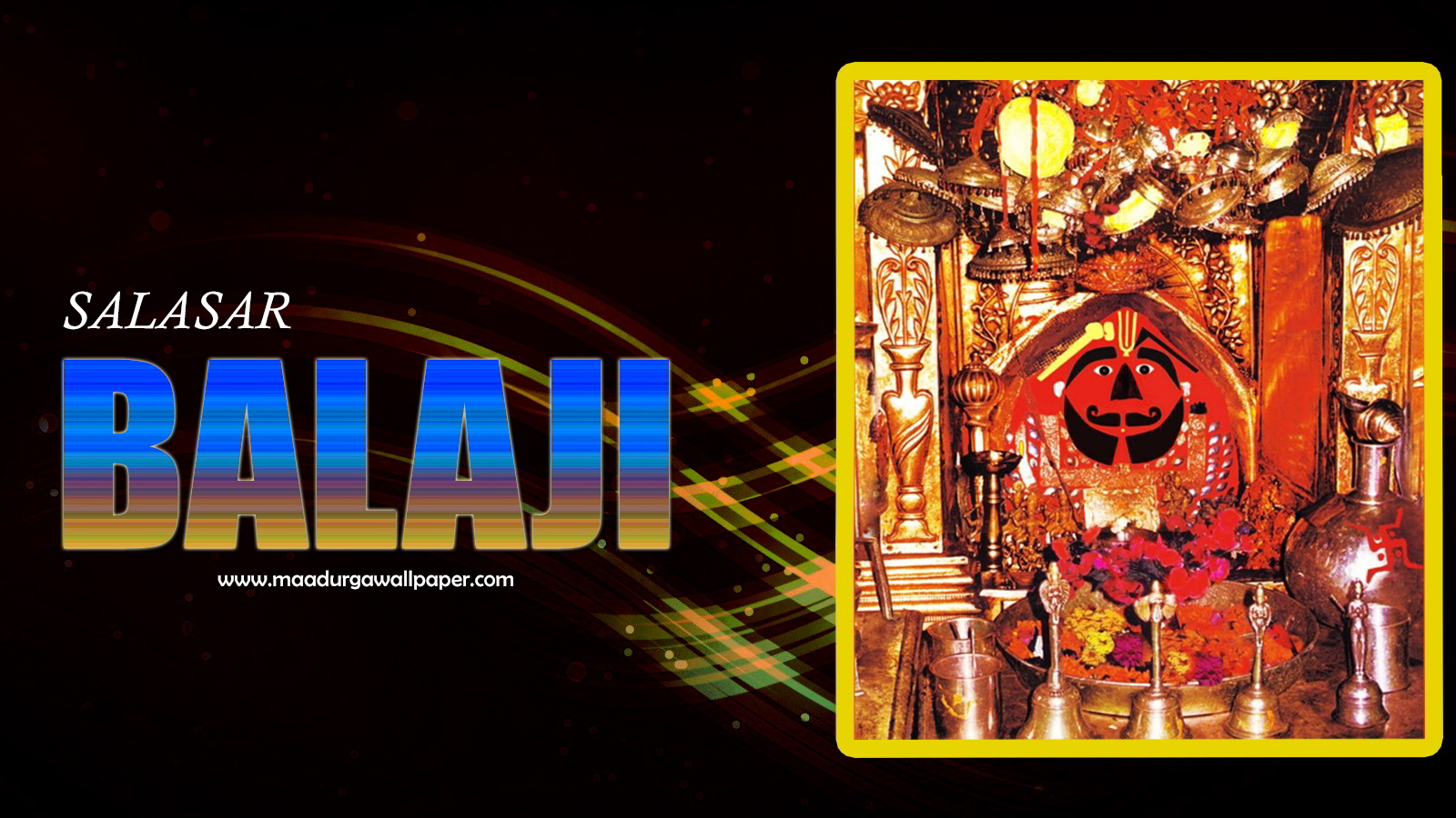 Salasar Balaji Wallpaper - Shree Salasar Balaji Dham Mandir- WallpaperUse