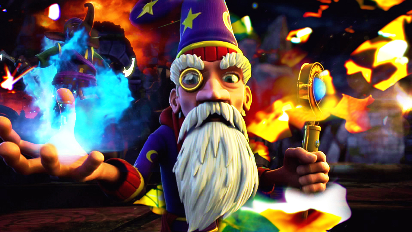 wizard101 wallpaper,fictional character,animation,facial hair,garden ...