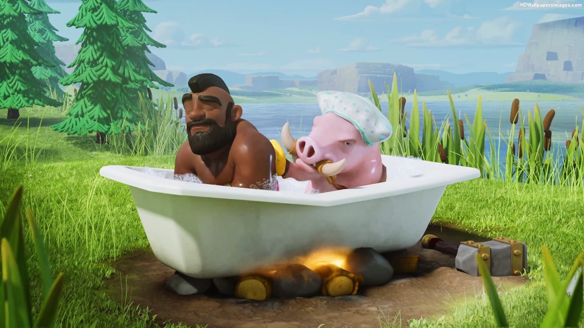 Hog Rider Guide Th8 Th9- WallpaperUse