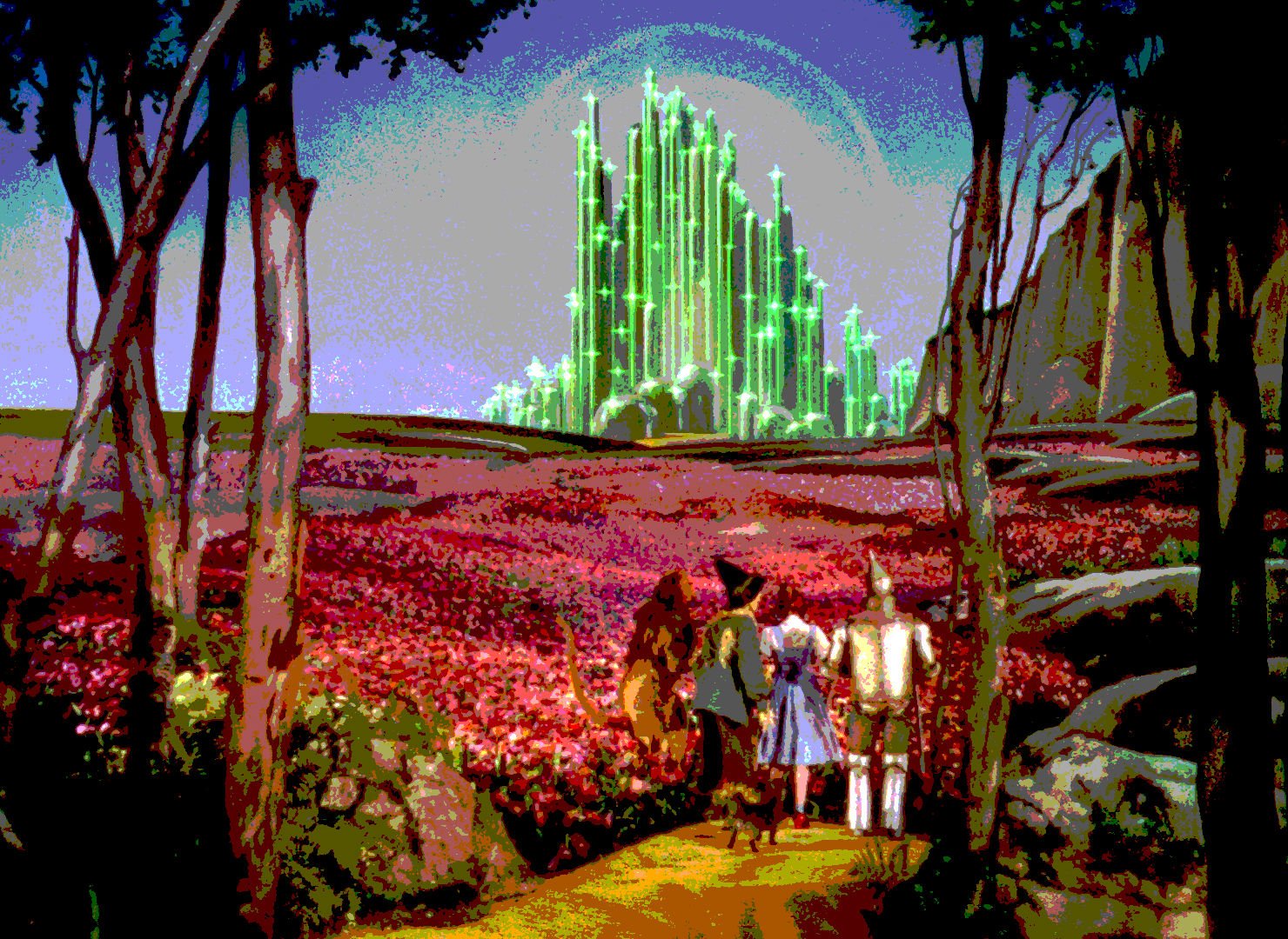 wizard of oz wallpaper,nature,natural landscape,landmark,tree ...