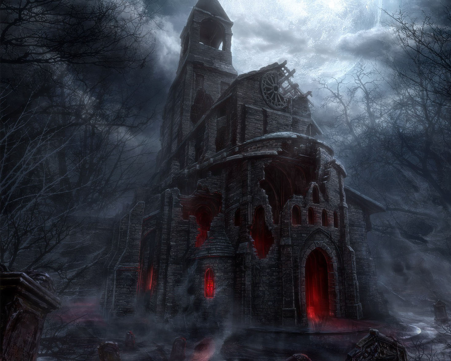 Vampire House- WallpaperUse