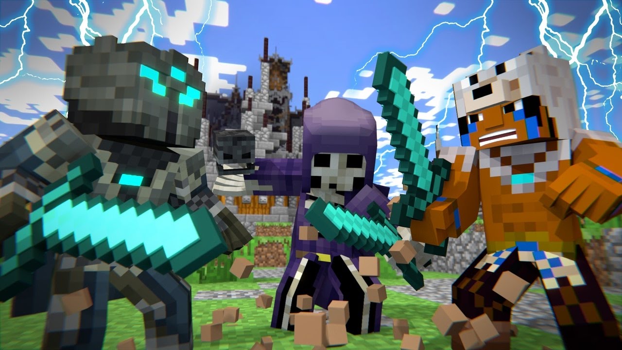 2560x1440 Minecraft Pvp Wallpaper
