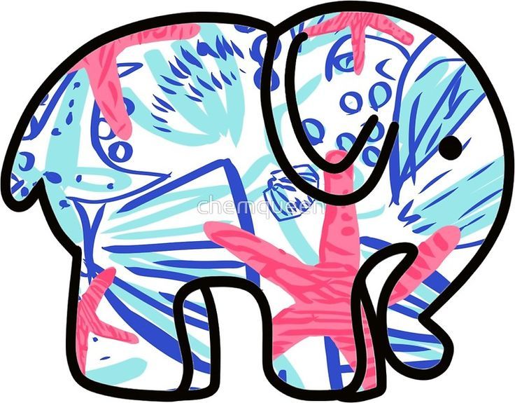 Ivoryella Drawing Elephant - Printable Ivory Ella Stickers- WallpaperUse