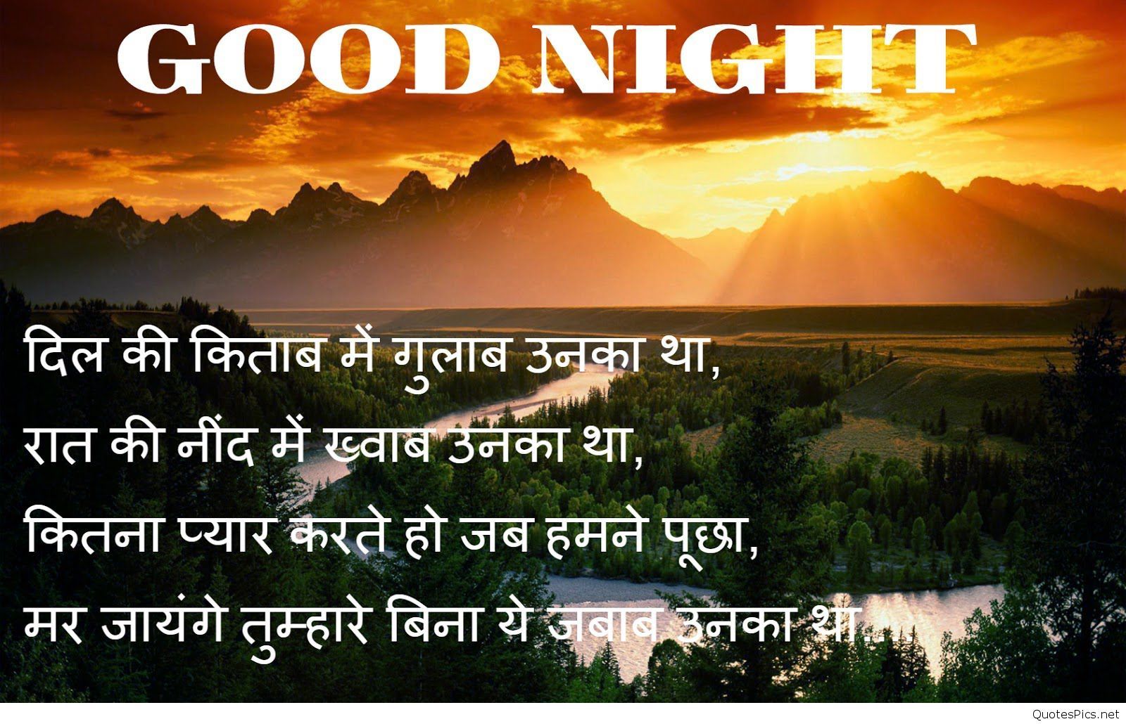 Good Morning Good Night Shayari- WallpaperUse