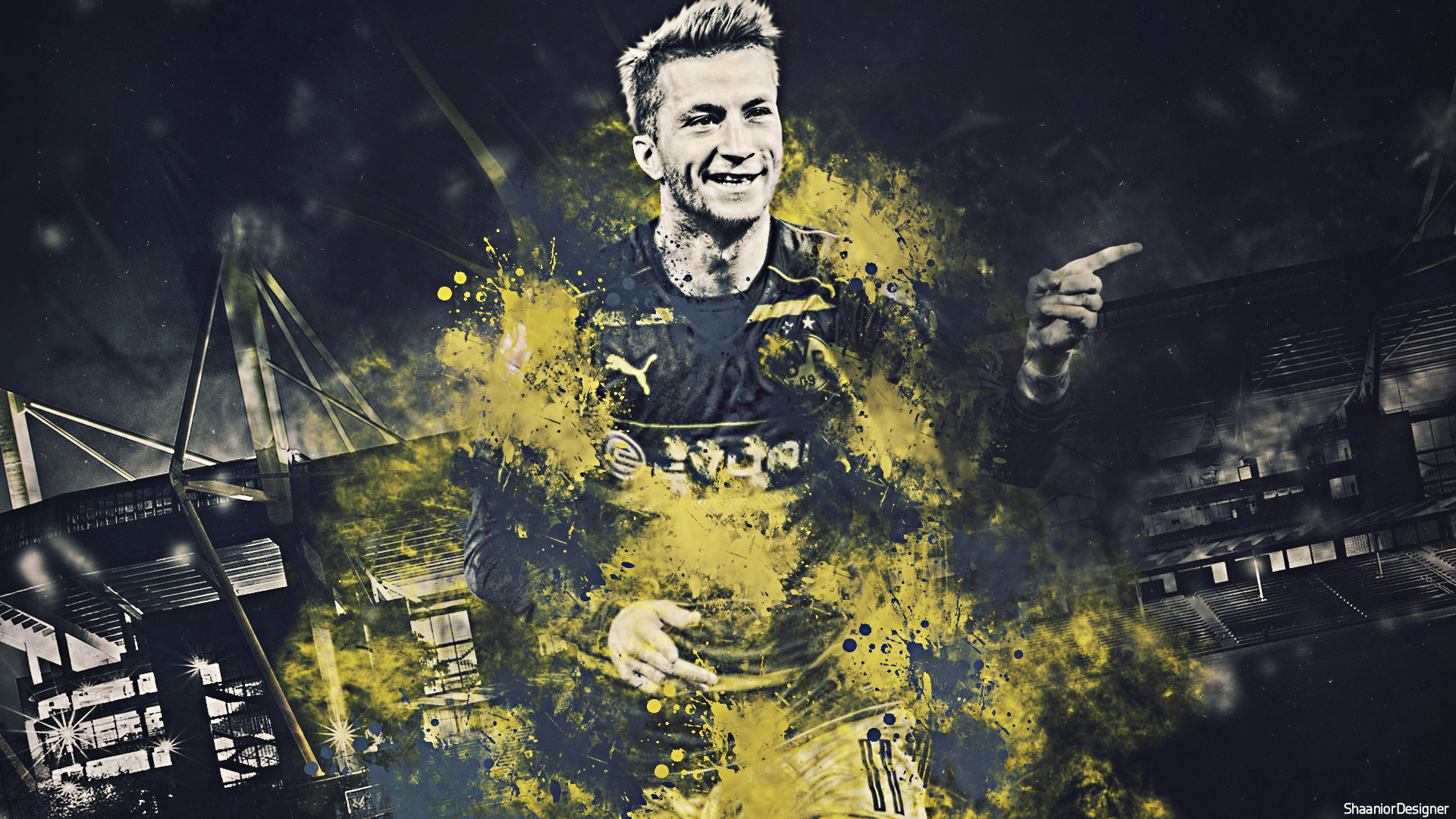 Marco Reus Wallpaper By Shaaniordesigner Marco Reus - Poster- WallpaperUse