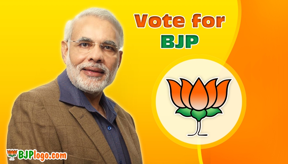 Bjp Logo Symbol Pictures - Bjp Banner Narendra Modi- WallpaperUse