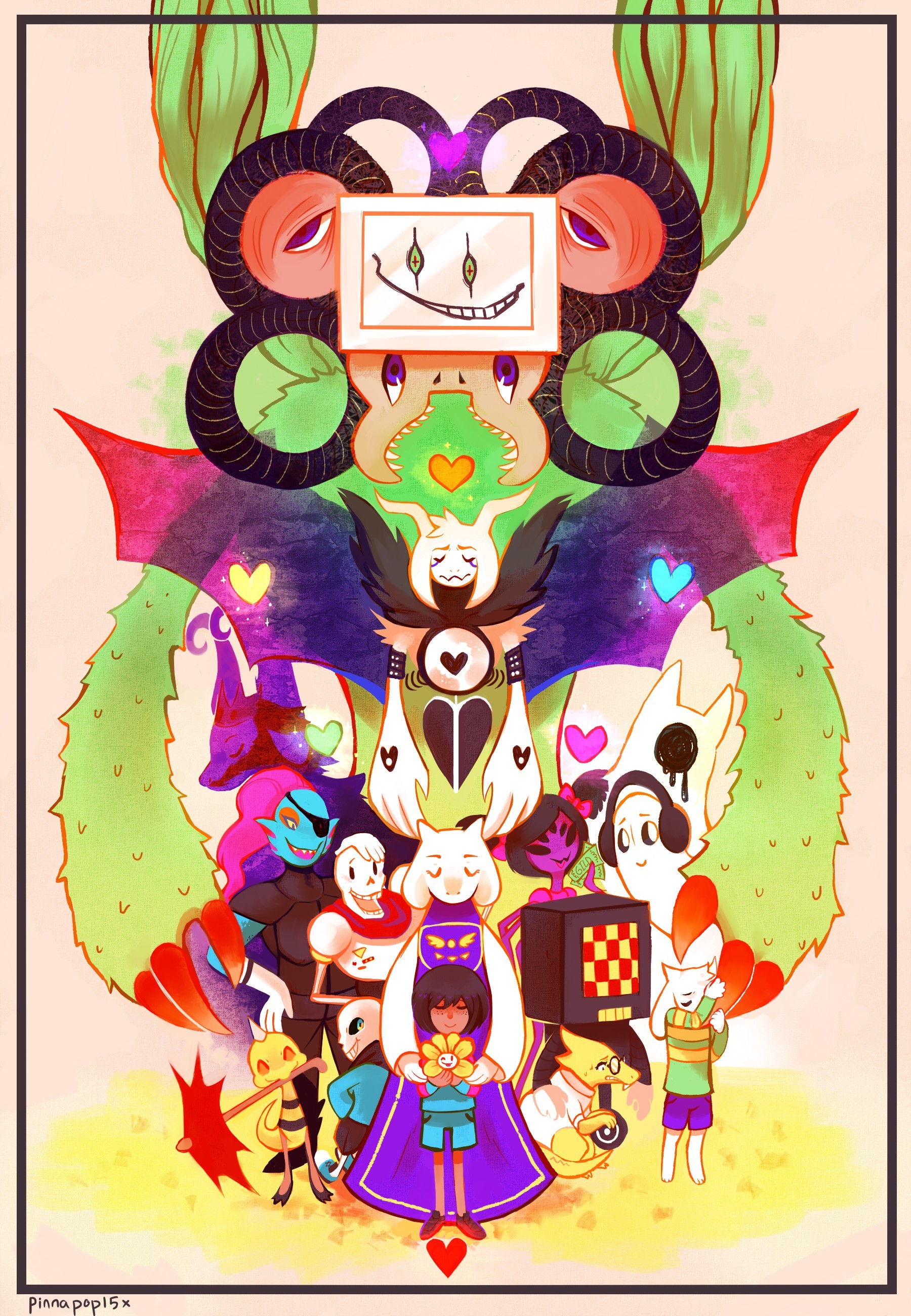 Vertical Undertale Phone Wallpaper Data Src Boondocks - Undertale ...