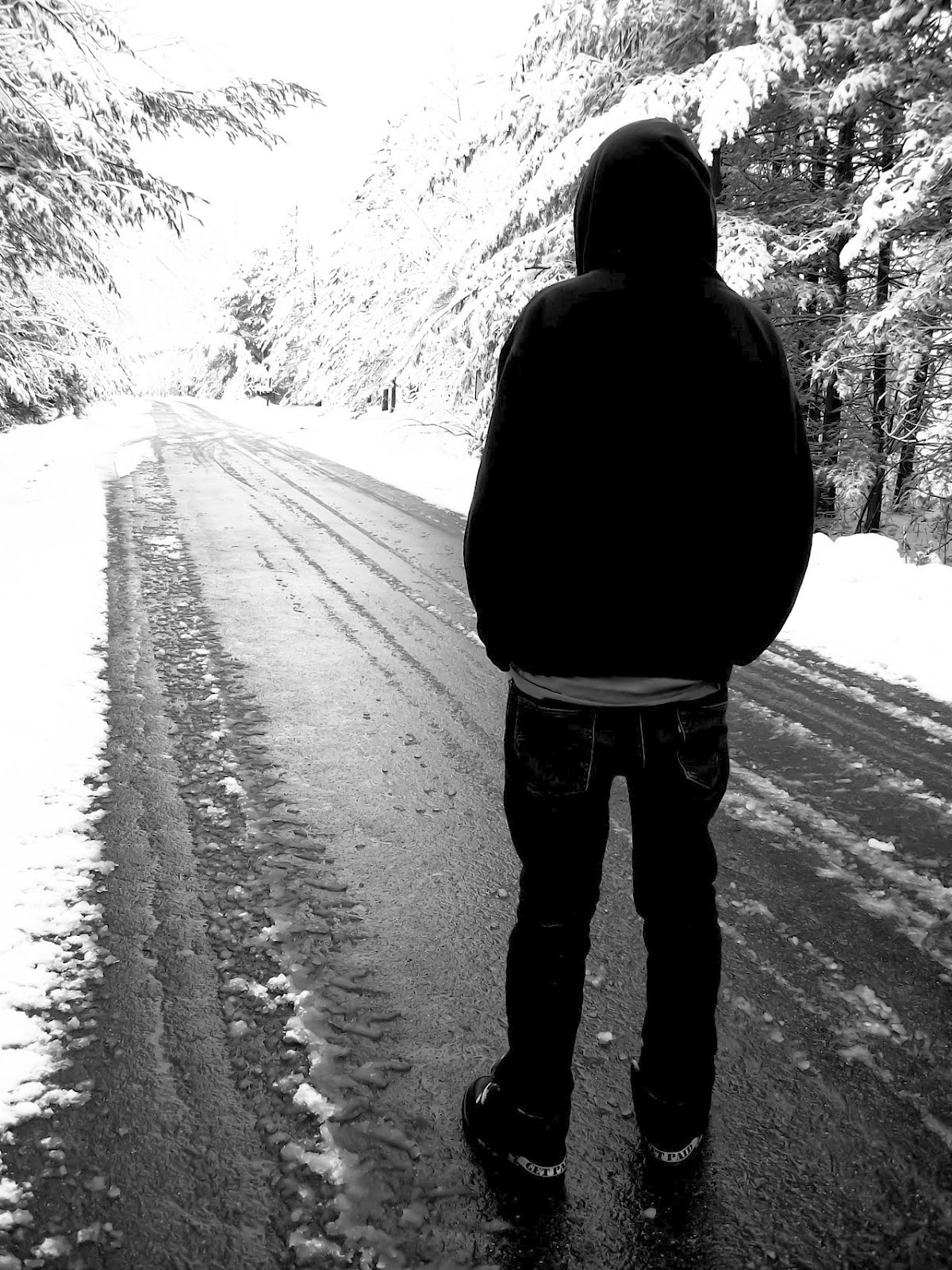Alone Boy Hd Wallpaper And Images Sad Boy In Path Sad Boy Image