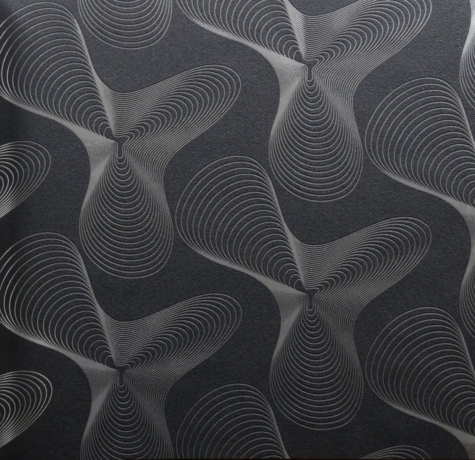 Karim Rashid Designer Wallpaper Retro 52017 Silver - Wat Pho, Reclining ...