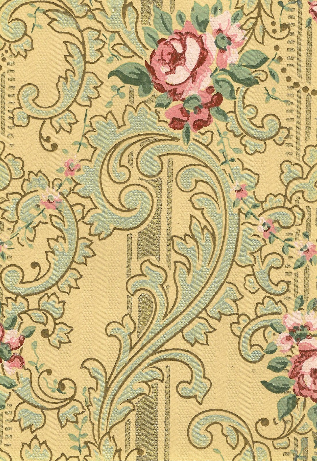 Victorian Paper Background- WallpaperUse