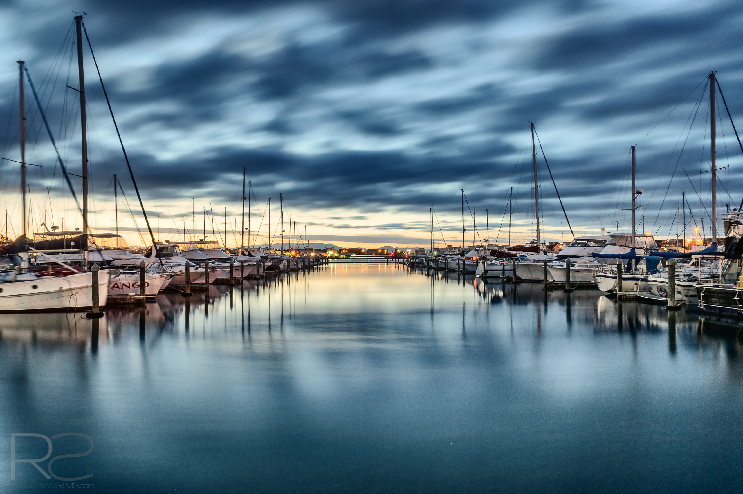 Landscape Photo Of Boats In Tauranga Bridge Marina, - Composition ...