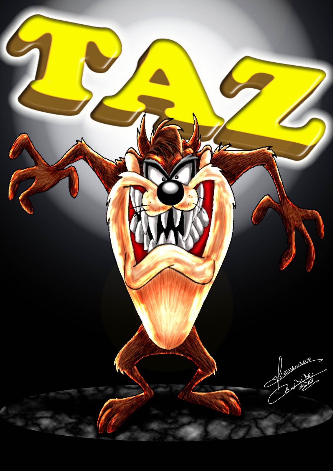 taz wallpaper,cartoon,fictional character,illustration,animated cartoon ...