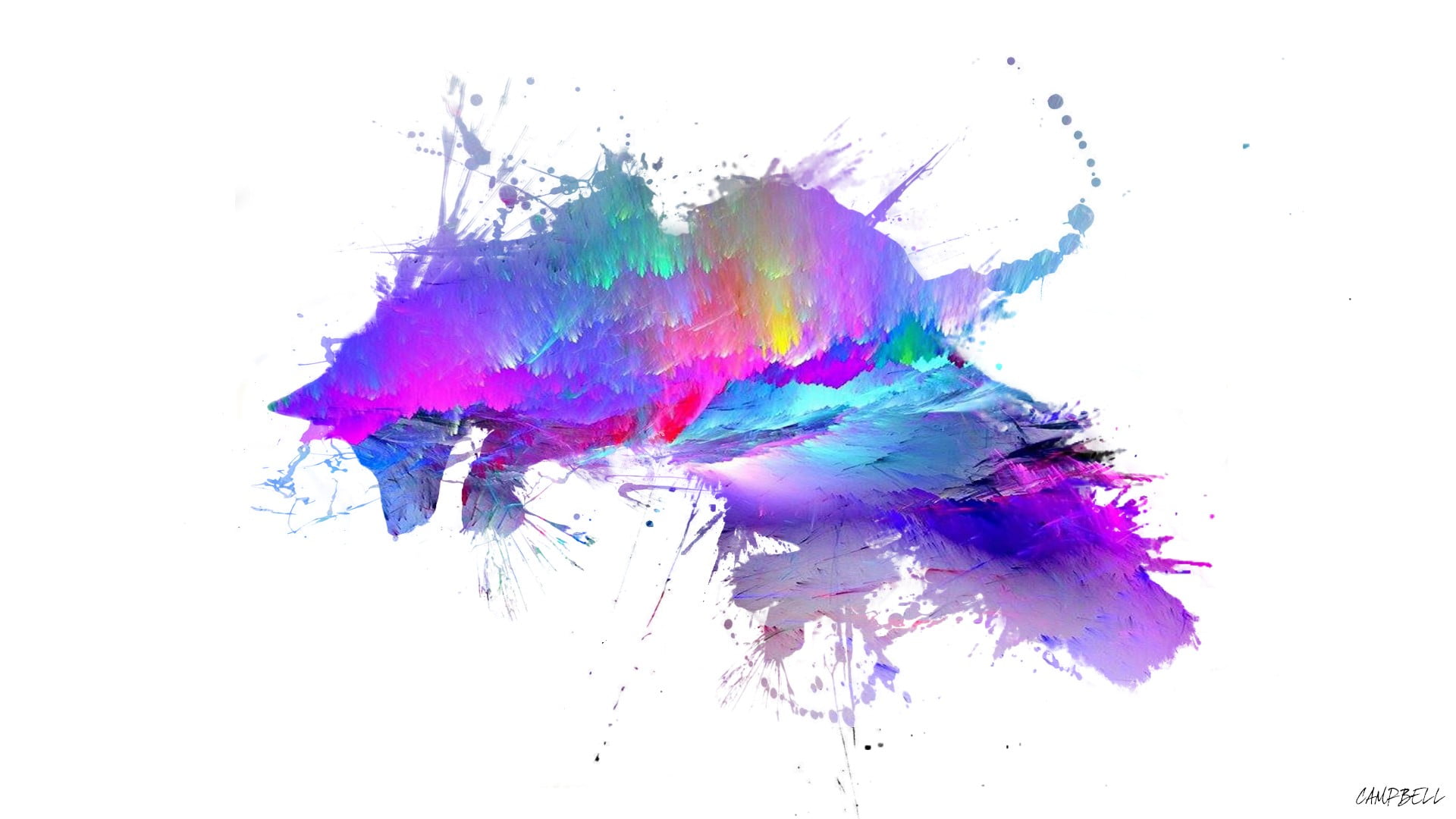 Paint Splash Hd- WallpaperUse