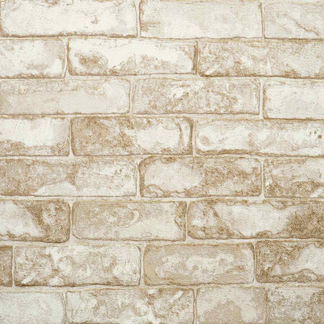 Cream Rn1030 Rustic Brick Wallpaper Rustic Country - Rustic Modern ...