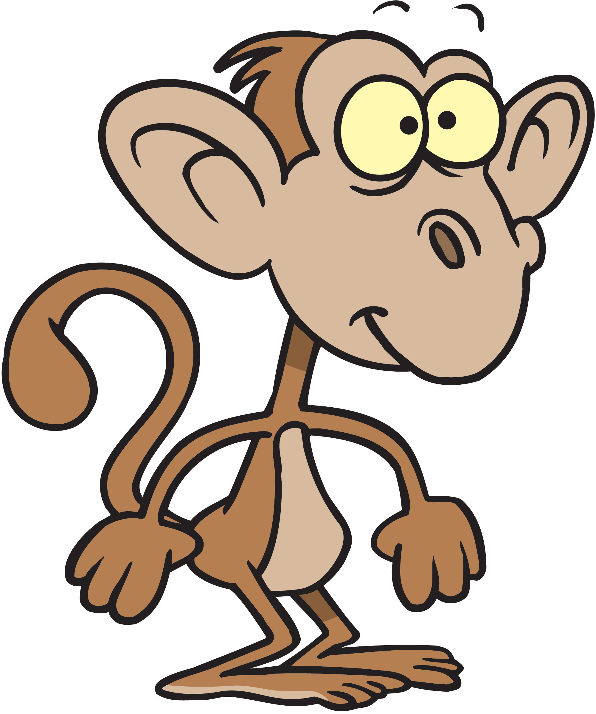 carta da parati scimmia dei cartoni animati,cartone animato,clipart ...