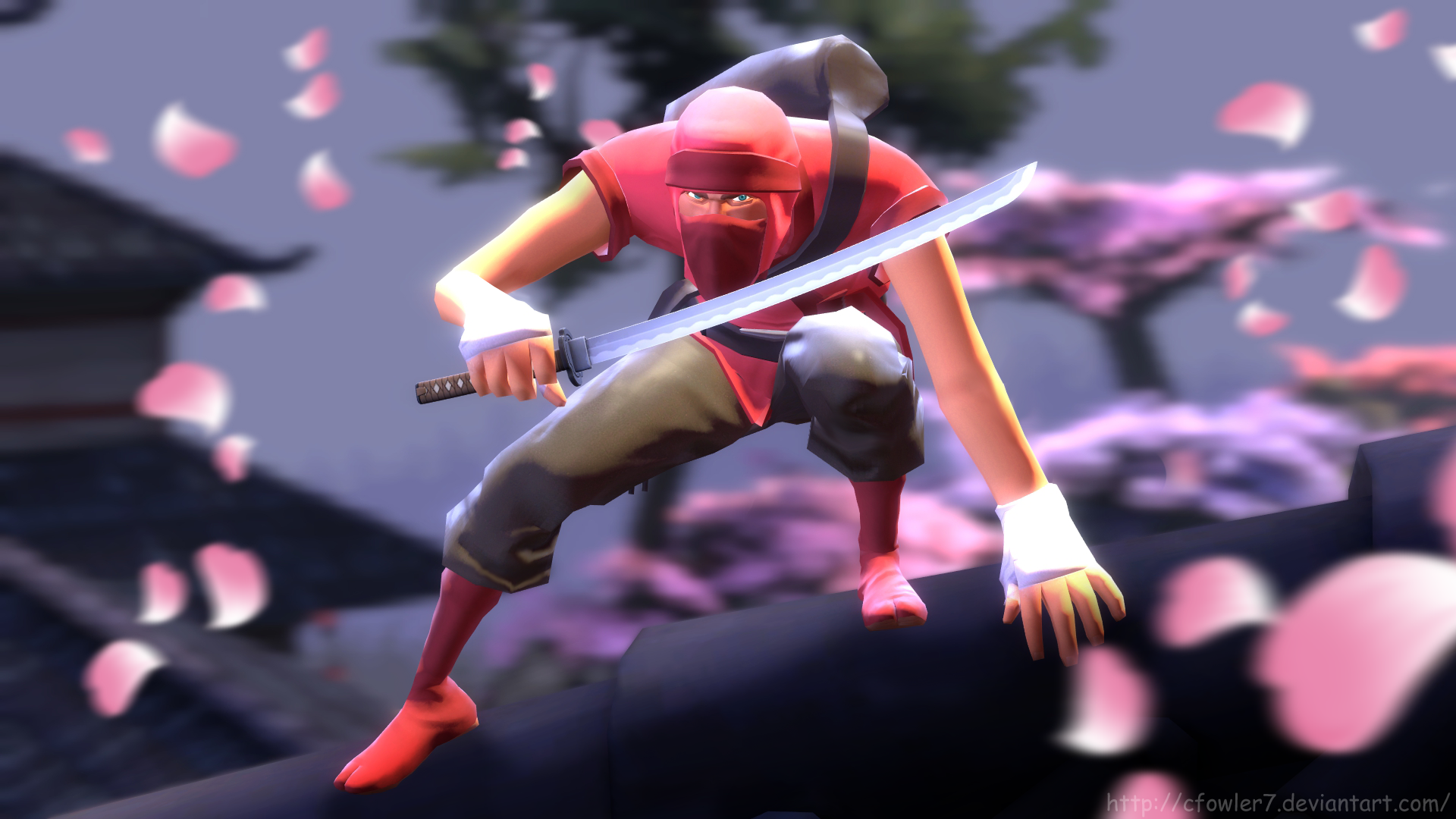 Tf2 Ninja Scout- WallpaperUse