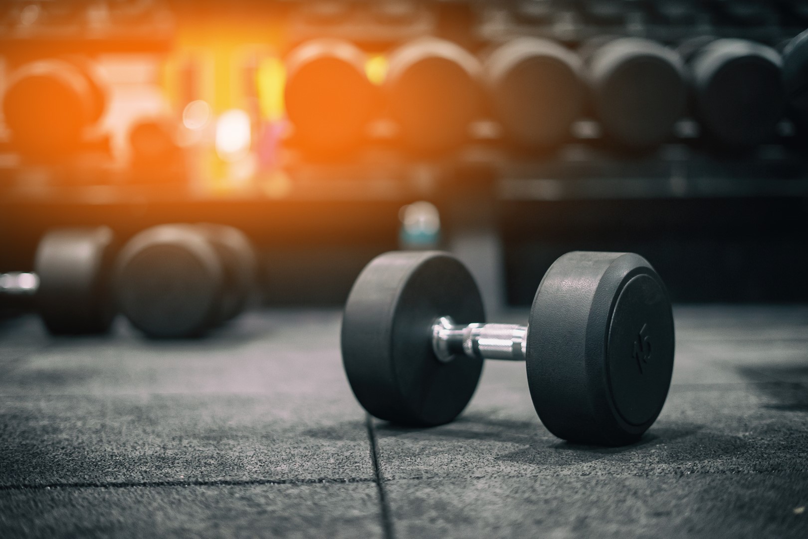 Gym Dumbbell Wallpaper Hd- WallpaperUse