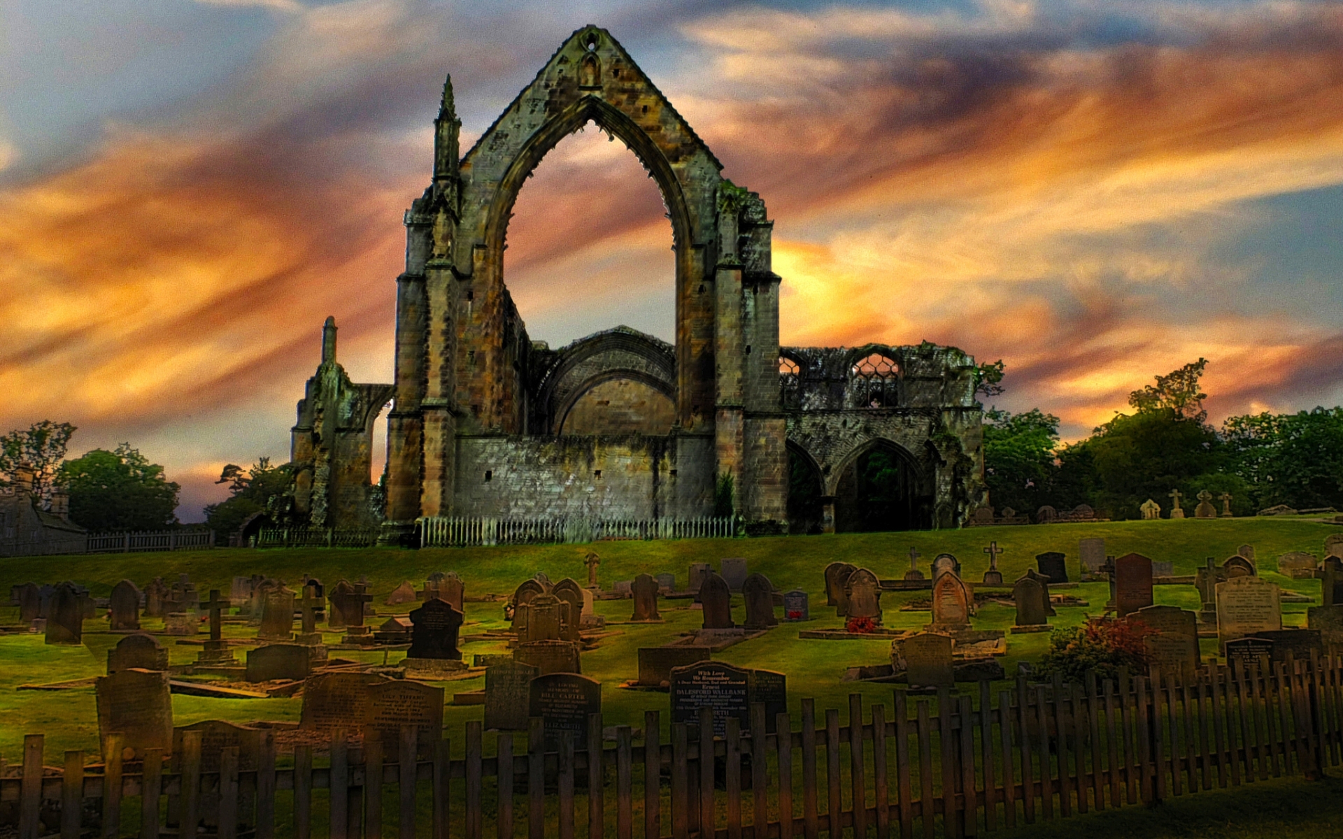 bolton wallpaper,nature,sky,landmark,ruins,architecture (#715563 ...