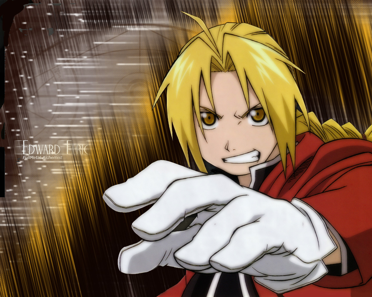 Edward Wallpaper - Fullmetal Alchemist- WallpaperUse