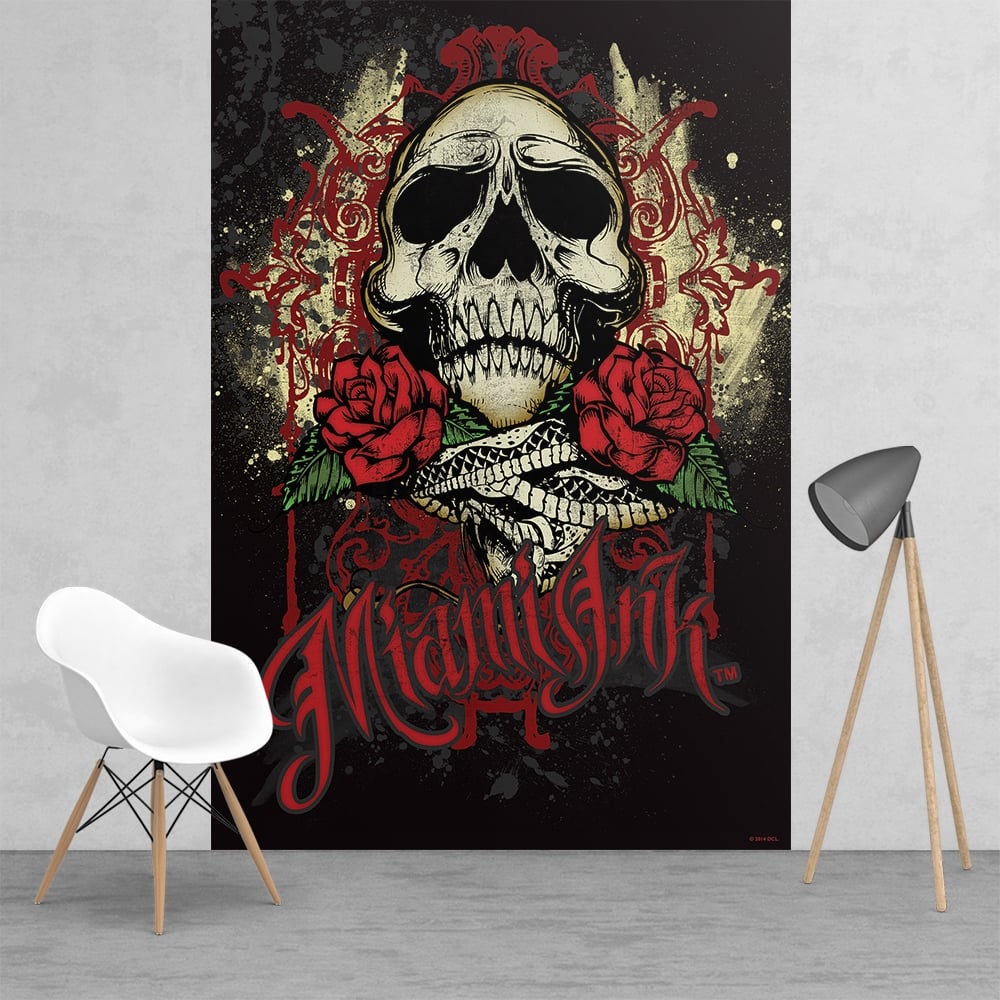 Red Feature Wallpaper- WallpaperUse