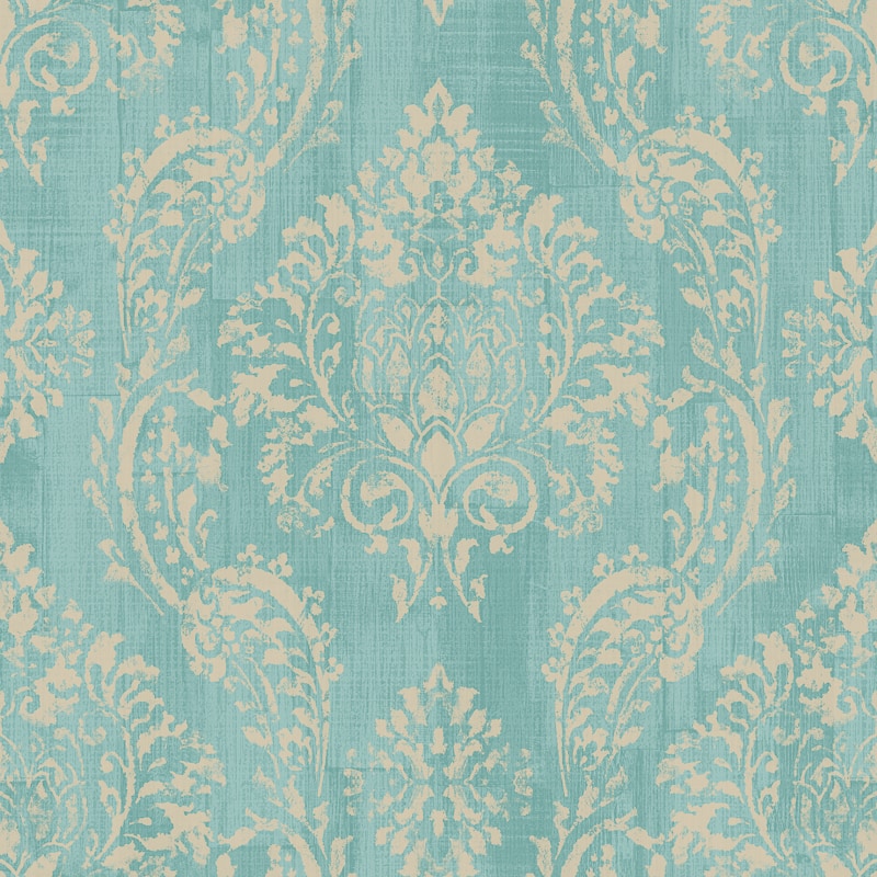 damask wallpaper b&q,aqua,green,pattern,blue,turquoise (#726699 ...