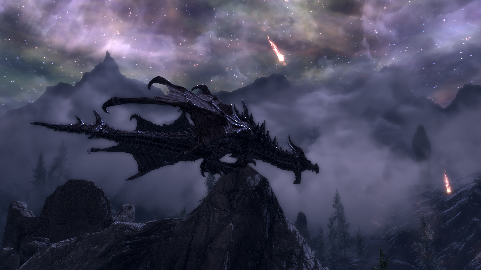 alduin wallpaper,dragon,cg artwork,sky,fictional character,mythical ...