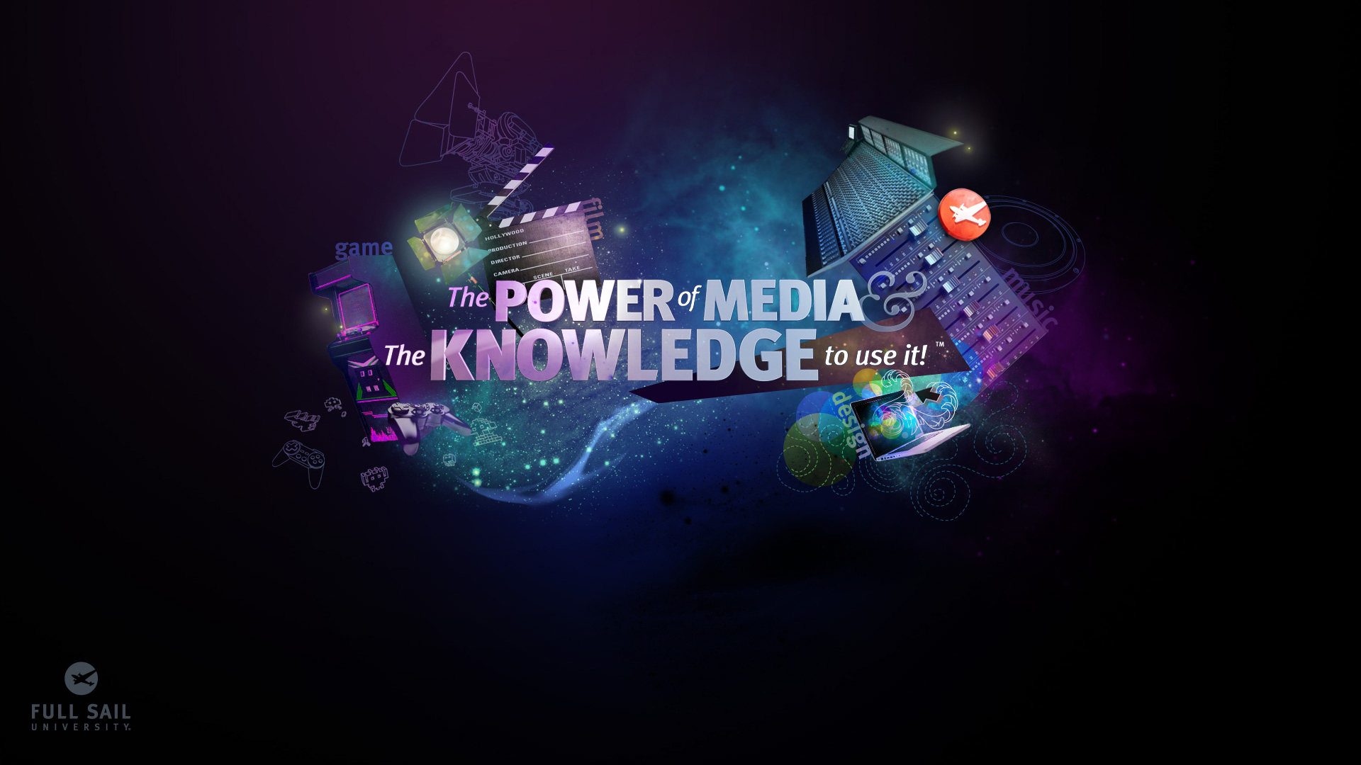 Power Of Media And The Knowledge- WallpaperUse