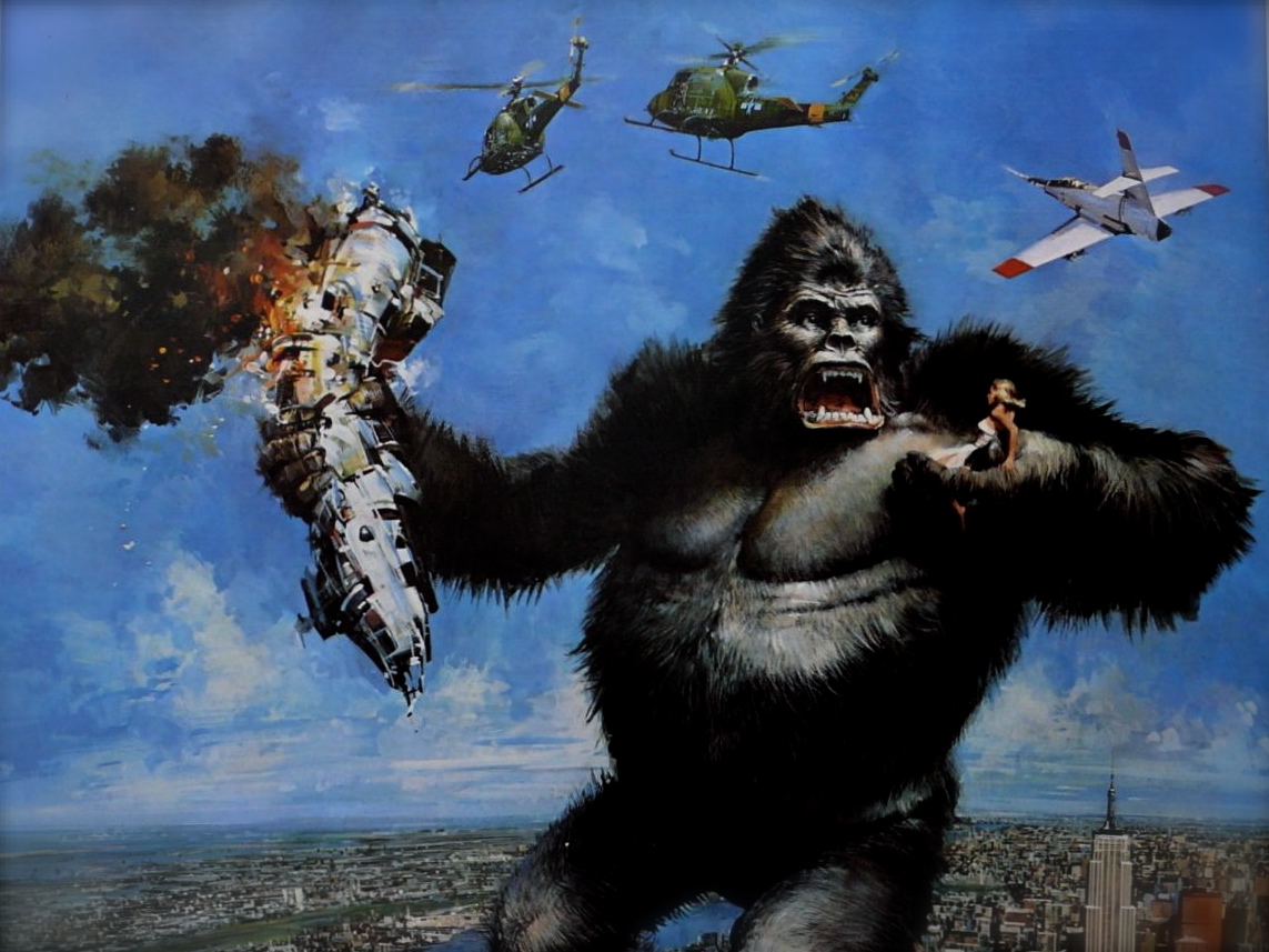 king kong wallpaper hd,human,primate,sky,organism,art (#741695 ...