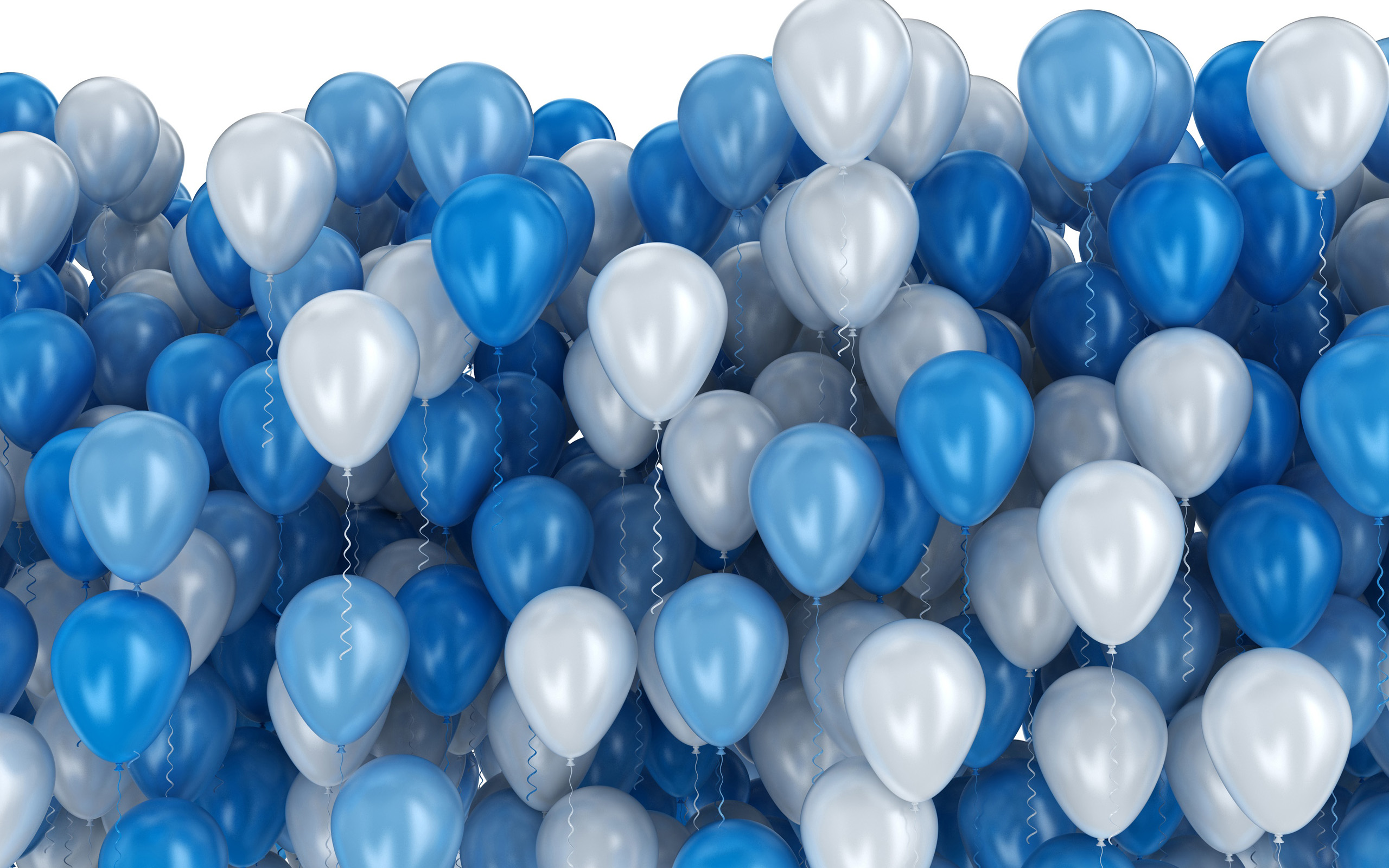 368991 Title Photography Balloon Wallpaper - Blue And White Balloon ...