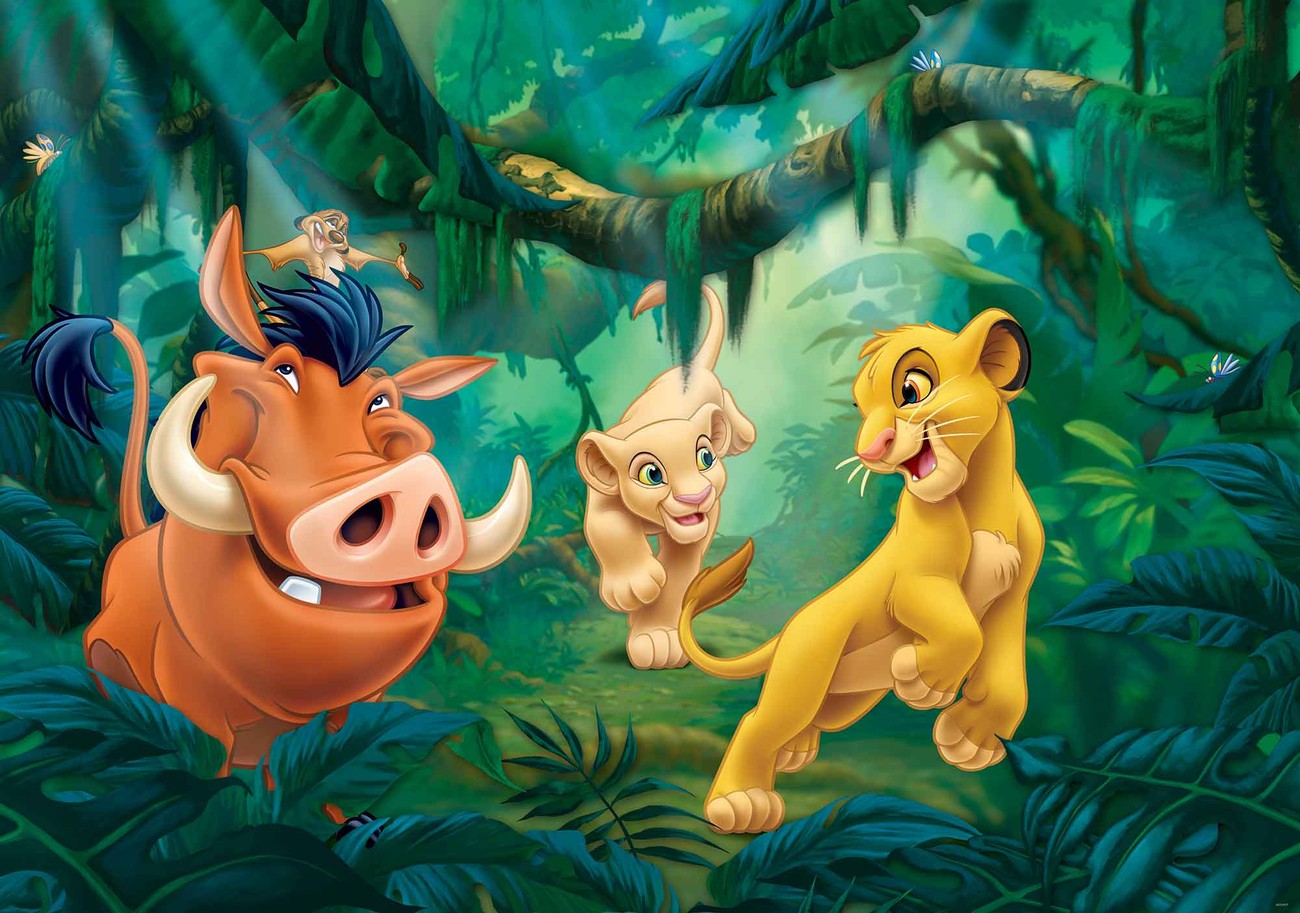 simba wallpaper,animated cartoon,cartoon,jungle,animation,lion (#749114 ...
