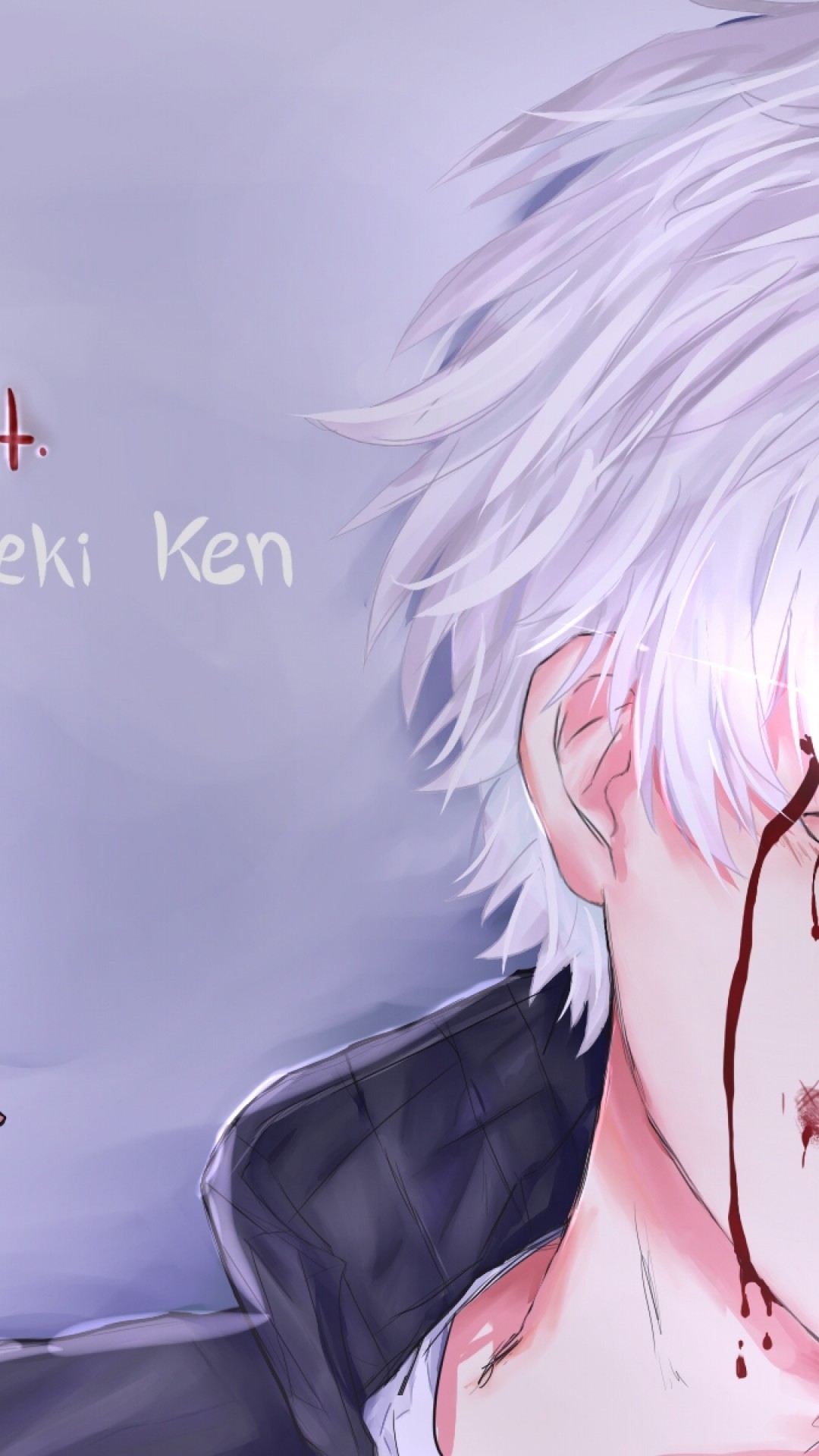Tokyo Ghoul, Kaneki Ken, White Hair, Red Eye - Kaneki Ken Wallpaper ...